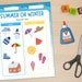Four Seasons Sorting Activity | Cut and Paste | Seasons Matching Game ...
