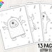 Printable Monsters Coloring Pages Halloween Activities - Etsy