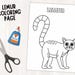 Printable Lemur Craft Template for Kids | Madagascar Animal Activity ...