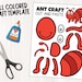 Printable Ant Craft Template, Spring Activities, Insect Craft, Summer ...