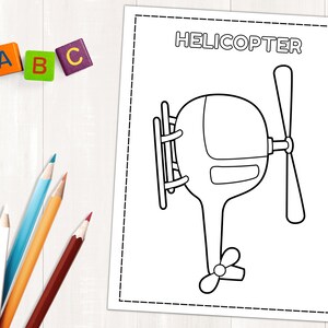 Printable Vehicles Coloring Pages, Transportation Coloring Sheets ...