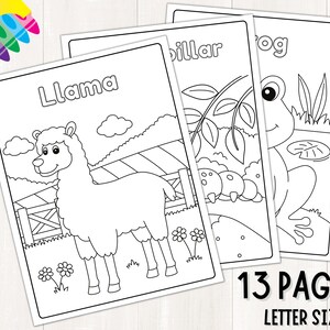 Printable Farm Coloring Pages for Kids, Farm Animals Coloring Sheets ...