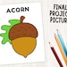 Acorn Printable Craft | Acorn Craft Template for Kids | Fall Activities ...