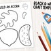 Acorn Printable Craft | Acorn Craft Template for Kids | Fall Activities ...