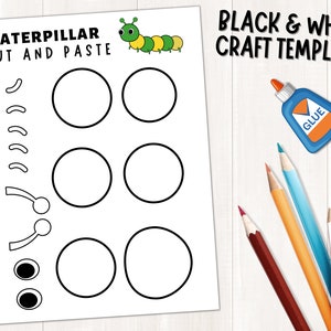Printable Caterpillar Craft, Spring Activities, Insect Craft ...