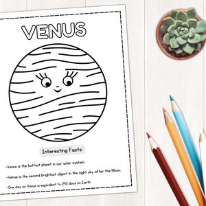 Printable Solar System Coloring Pages | Interesting Facts About the ...