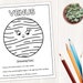 Printable Solar System Coloring Pages Interesting Facts About the ...
