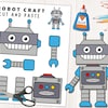 2 Fingers Robot Arm, Paper Robot Arm, DIY Robot, Paper Craft, Printable ...