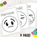 Emotions Coloring Pages for Kids | Social Emotional Learning | Emotions ...