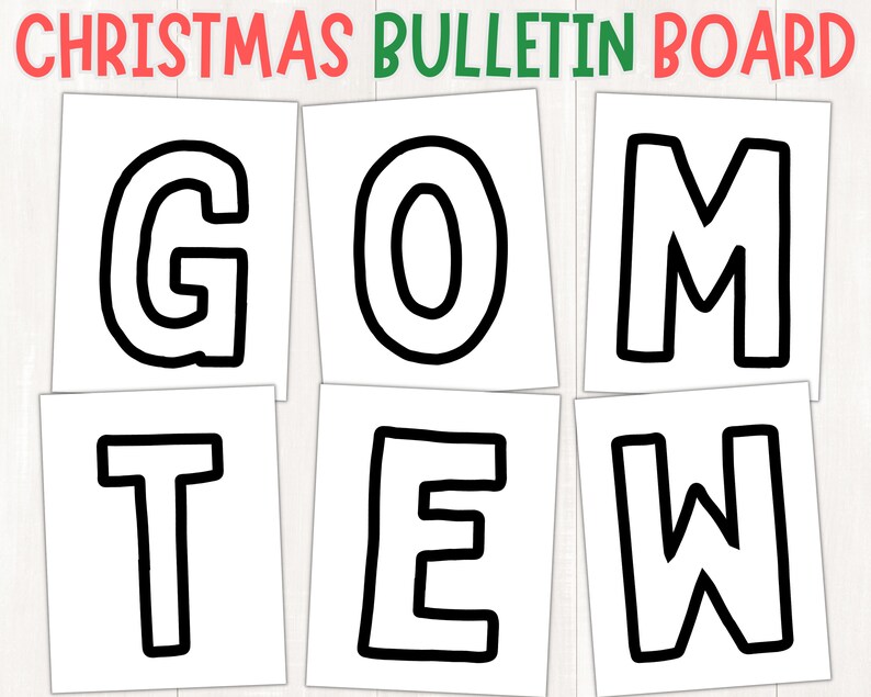 Christmas Gnome Bulletin Board Kit | Christmas Classroom Decor | Gnome ...