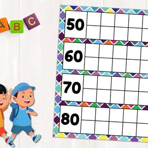 Calendar Ten Frames | Counting the Days of School | Back to School ...
