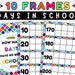 Calendar Ten Frames | Counting the Days of School | Back to School ...