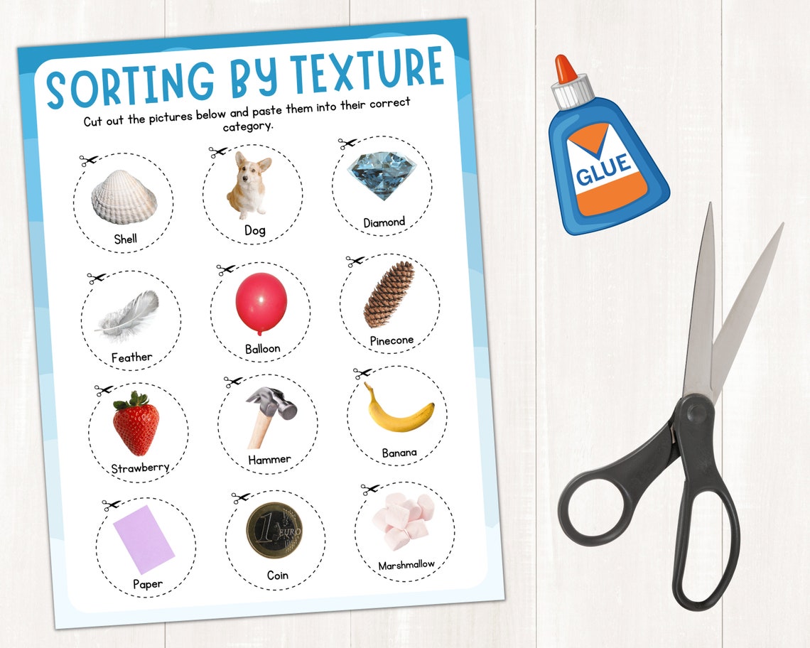 Sorting by Texture | Soft, Hard, Rough, and Smooth | Texture Sorting ...