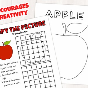 Printable Apple Activity Pack for Kids | Apple Fall Worksheets | Apple ...