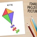 Kite Craft for Kids Spring Activities Build a Kite Cut and Paste Kite ...