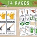 Printable Gardening Tools Flashcards, Garden Tools Montessori 3-parts ...