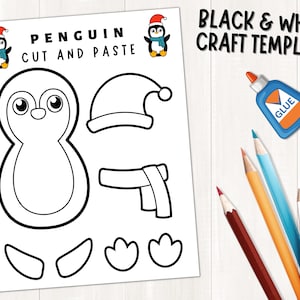 Penguin Craft for Kids | Arctic Habitat Activities | Polar Animal ...
