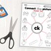 Words Ending in CK Worksheets & Activities | Tracing | Matching | Cut ...