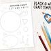 Printable Chicken Craft Template Farm Animal Craft Activity Chicken ...
