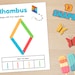 2d Shapes Popsicle Sticks Activity | 2d Shape Building | Printable for ...