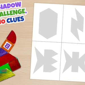 Magnetic Tiles Printable Templates | Magnetic Tile Card Puzzles ...