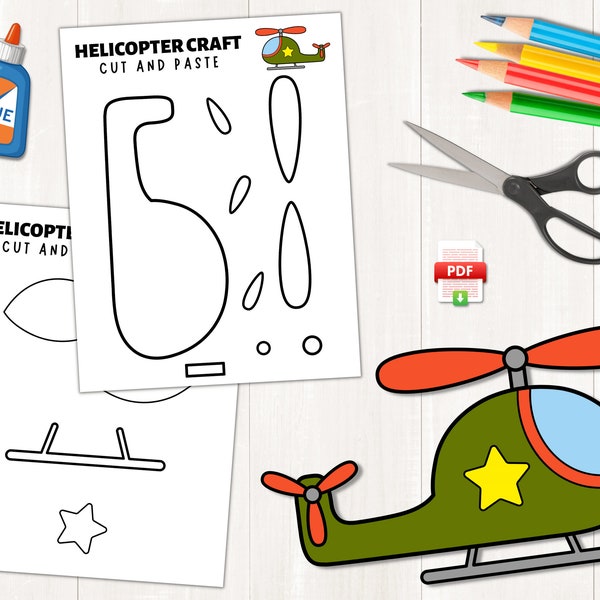 Helicopter Toy - Etsy