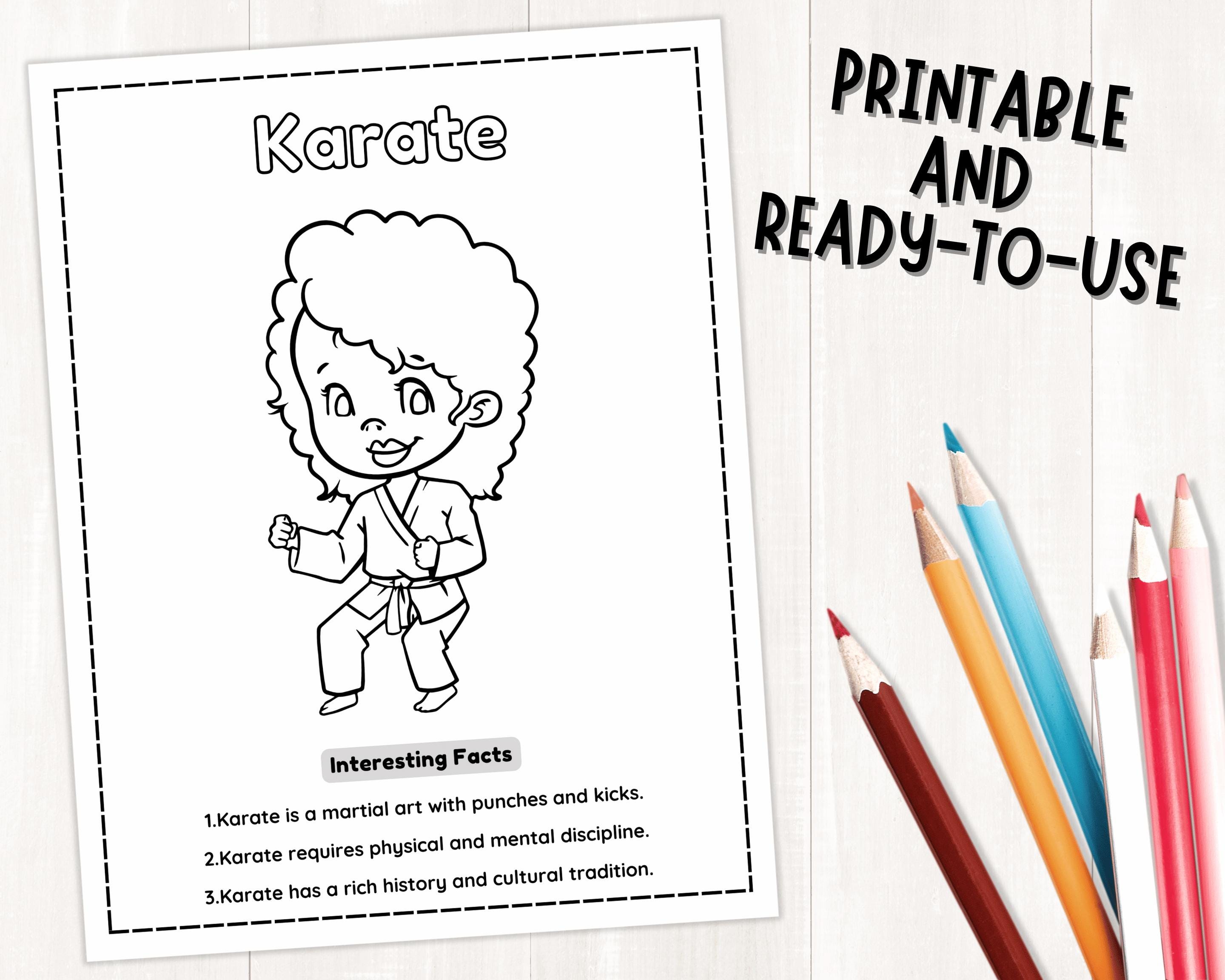 Printable Sports Coloring Pages for Kids | Interesting Facts About ...
