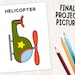 Printable Helicopter Craft Transportation Craft Helicopter Cut & Paste ...