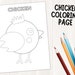 Printable Chicken Craft Template Farm Animal Craft Activity Chicken ...