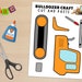 Bulldozer Craft Template Printable Pdf Construction Vehicle Craft Build ...