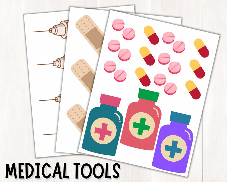 Vet Clinic Dramatic Play Printables | Veterinary Clinic Pretend Play ...