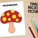 Printable Mushroom Craft Mushroom Cut & Glue Craft Build a Mushroom ...