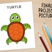 Sea Turtle Craft for Kids Sea Life Activities Ocean Animal - Etsy