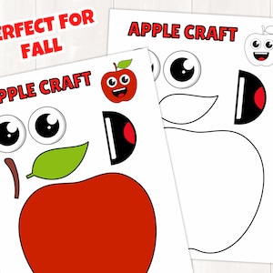 Printable Apple Activity Pack for Kids | Apple Fall Worksheets | Apple ...