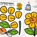 Printable Flower Printable Craft Template | Build a Flower | Spring ...