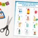 Dangerous and Safe Material Sorting Activity | Cut & Paste | Safe and ...