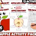 Printable Apple Activity Pack for Kids | Apple Fall Worksheets | Apple ...
