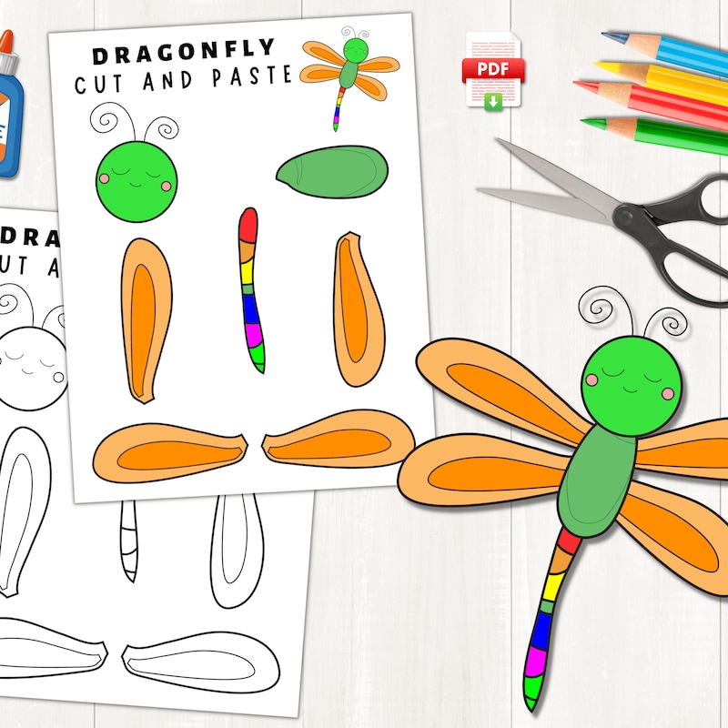 Dragonfly Paper - Etsy