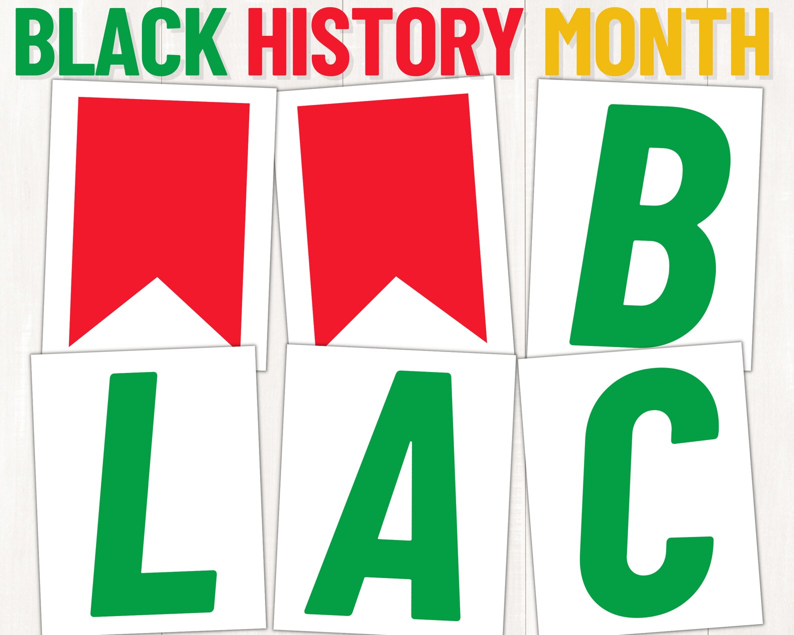 Black History Month Bulletin Board Kit | Classroom Decor | Black ...