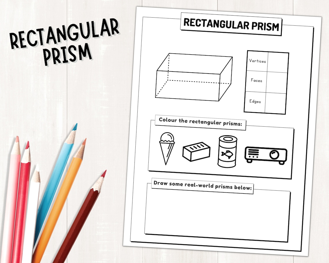 3D Shapes Attributes Worksheets | 3D Shapes Activities | Attributes of ...