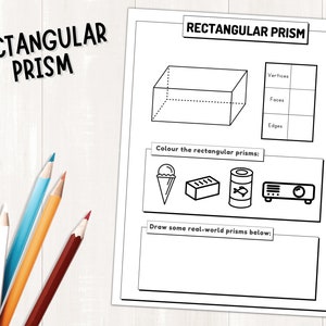 3D Shapes Attributes Worksheets | 3D Shapes Activities | Attributes of ...