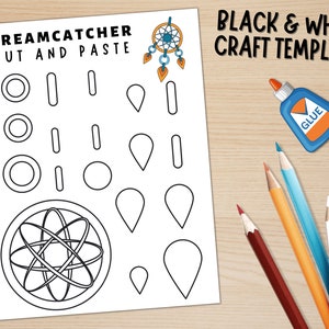 Printable Dreamcatcher Craft | Native American Day Craft Activity ...