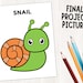 Printable Snail Craft for Kids Spring Activities Build a Snail Indoor ...