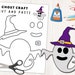 Printable Ghost Craft Template | Halloween Activities | Color, Cut, and ...