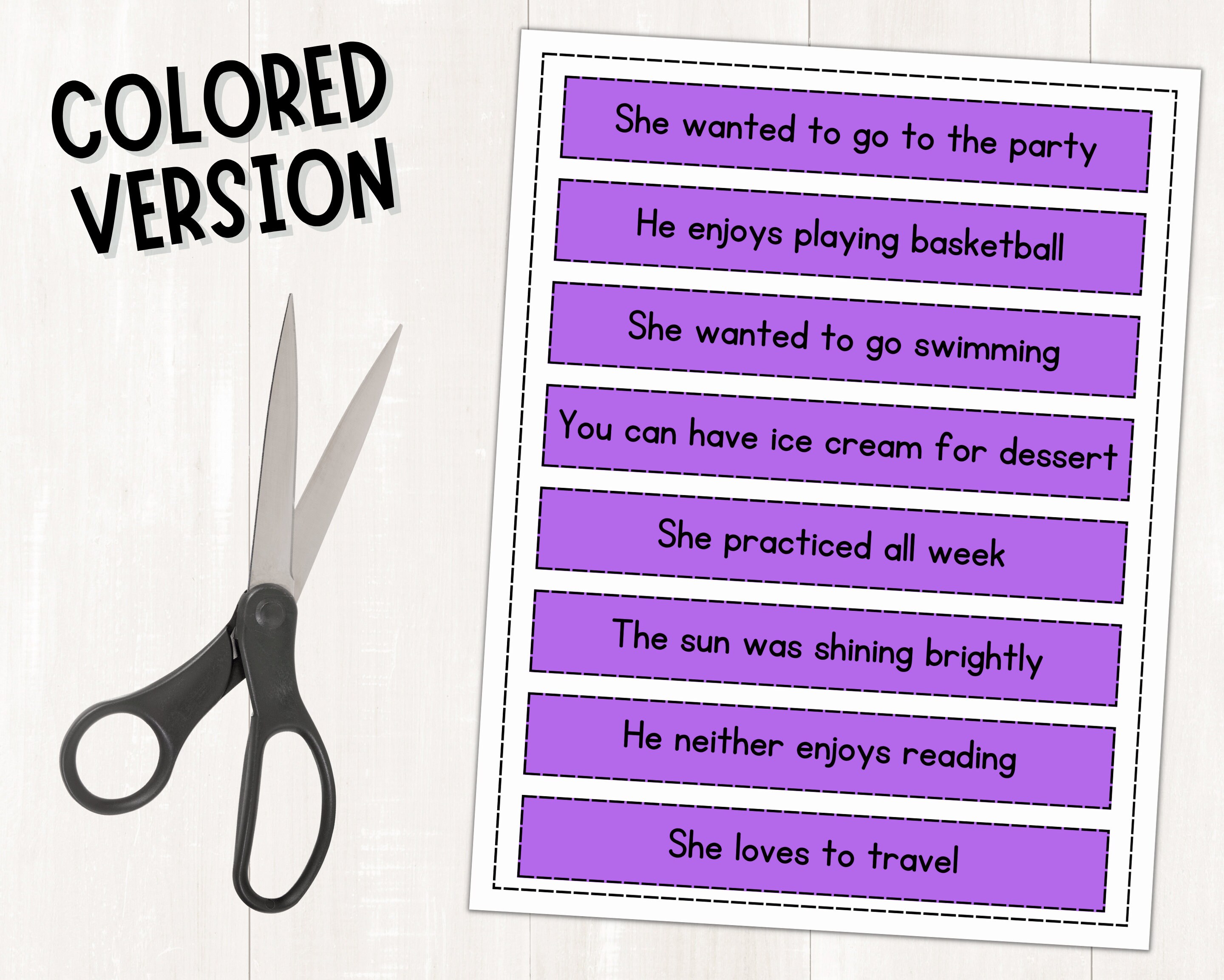 Compound Sentences Hands-on Activity | Sentence Building Activity ...