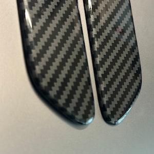Kia EV6 | Door Handle Covers (carbon Fiber Style) | Car Accessories ...