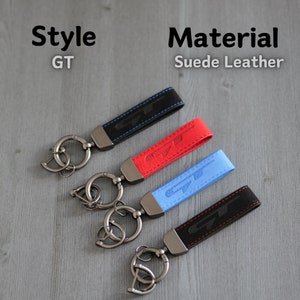 Gt-line/gt Kia Vehicles Keychain - Elegant Design in Black, Red & Blue ...