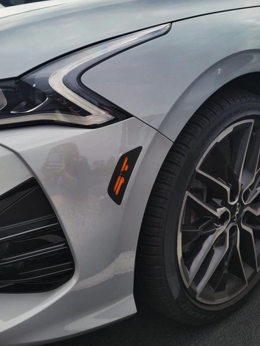 Kia K5 Side Reflector Overlay Car Accessories - Etsy