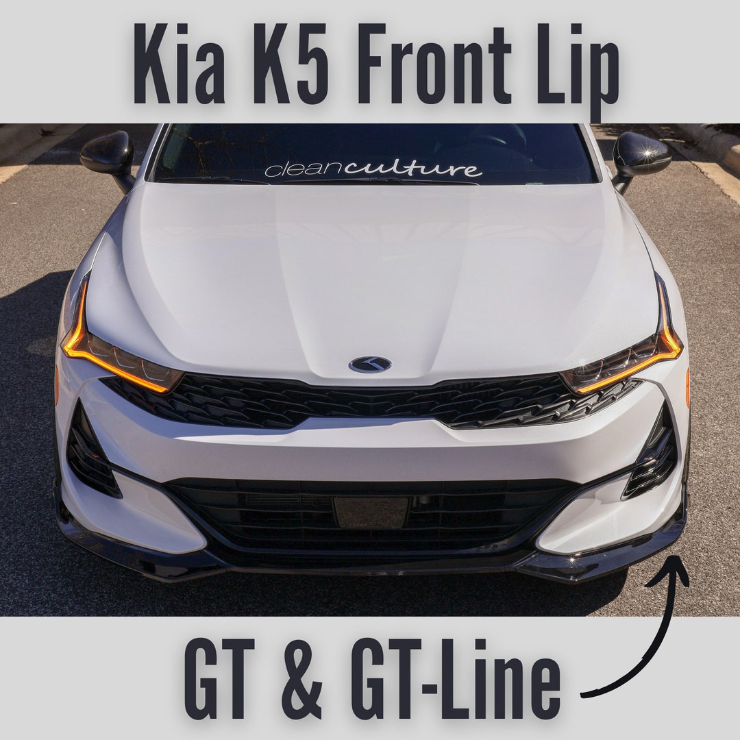 Front Lip for Kia K5 Gt-line / GT | Easy Installation With 3M Tape & Screws - Etsy