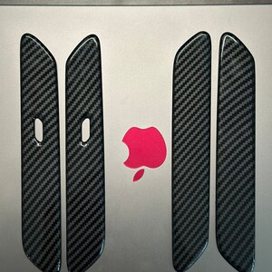 Kia EV6 | Door Handle Covers (carbon Fiber Style) | Car Accessories ...